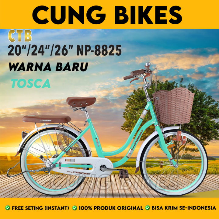 Sepeda Keranjang Dewasa mini Ukuran 20 24 26 Inch PHOENIX NP 8825 AT ...