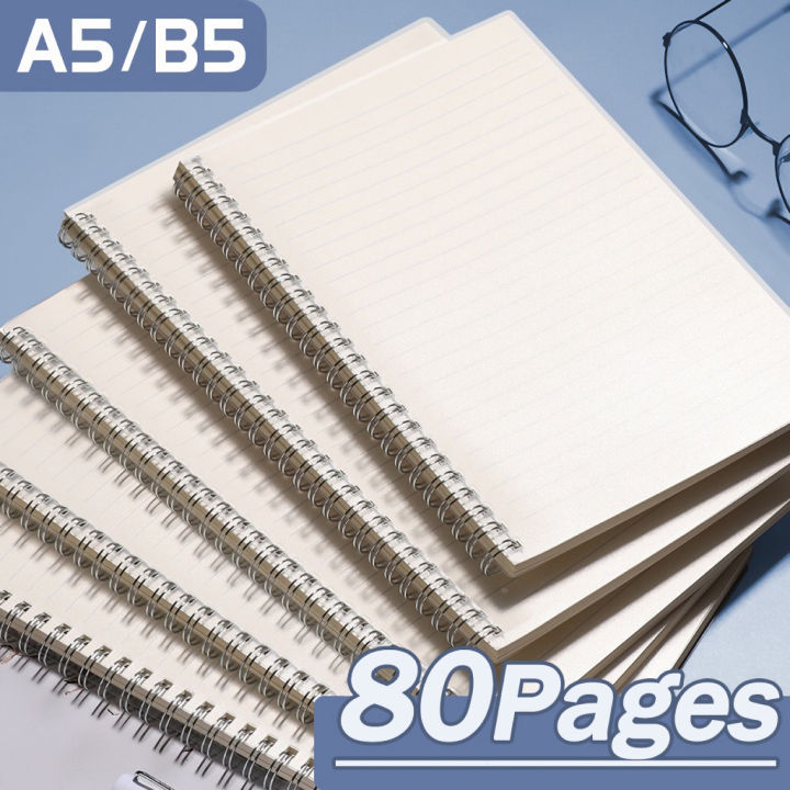 Coil Notebook Grid Blank Line Dot A5 B5 Loose Leaf Coil Notebook Spiral Notebook School And Office