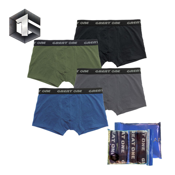 Umiwear G1 High Quality 4 Pcs Cotton Boxer Brief For Men Underwear ...