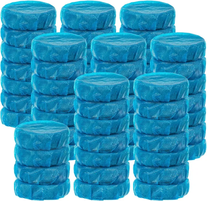 G · PEH Toilet Blue Cleaner Tablets: 60 Pack Automatic Toilet Bowl ...