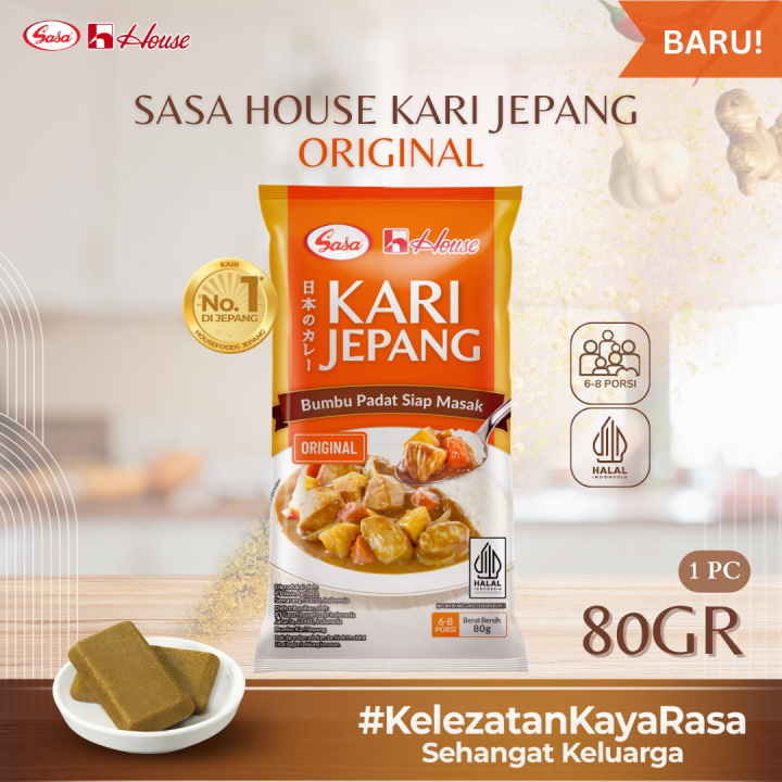 Sasa House Kari Jepang 80 gram Original | Lazada Indonesia