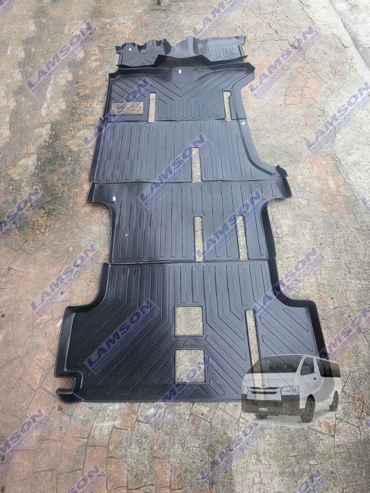 Toyota Hiace 2005 - 2025 Decontent 2.5 / 3.0 Engine Deep Dish Mats ...