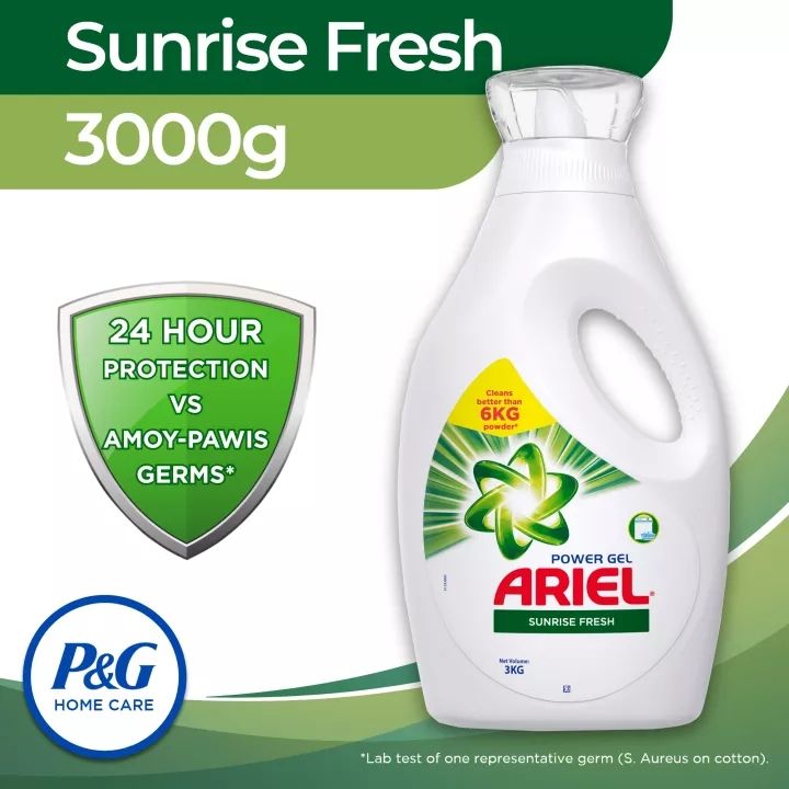 Ariel Sunrise Fresh Liquid Laundry Detergent 3000g | Lazada PH
