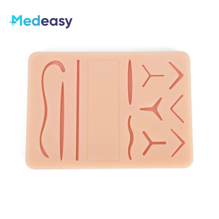 Suture Training Pad ,Mesh Under Skin Silicone Suture Practice Pad With ...
