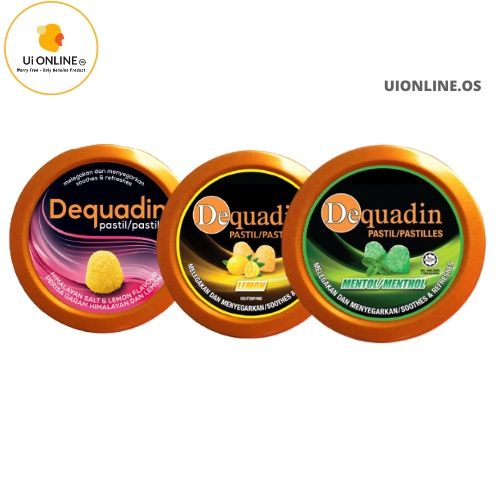 Dequadin Pastilles 50g Menthol/Lemon/Salt & Lemon - 50g | Lazada