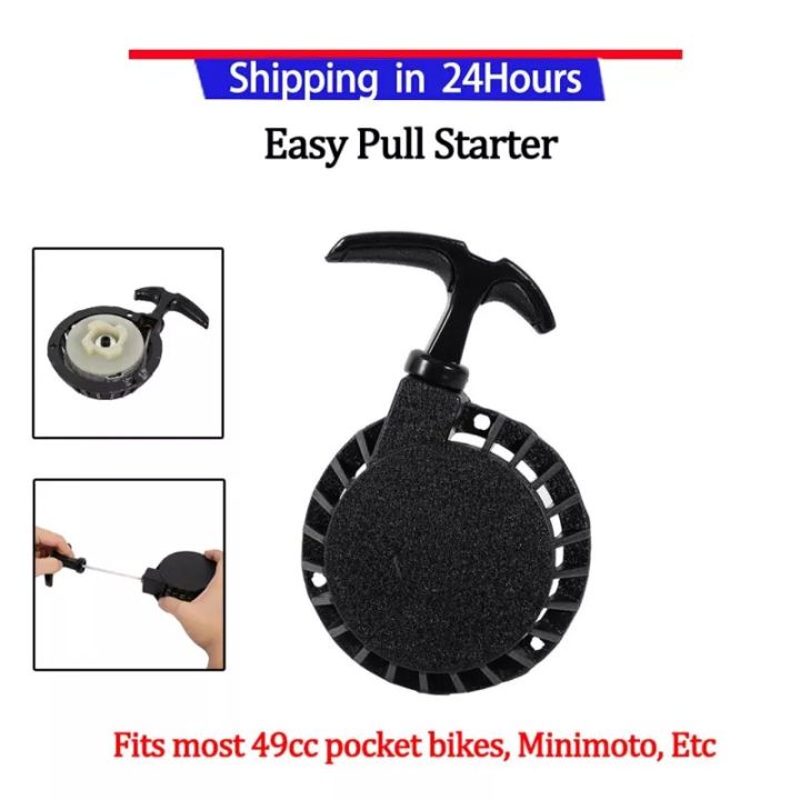 Easy Pull Start Starter Part For 49CC Mini Pocket Dirt Bike Minimoto ...