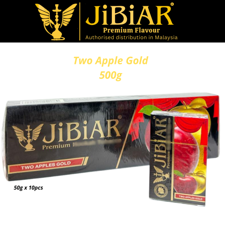 Jibiar Premium Two Double Apple 500g Flavor | Lazada