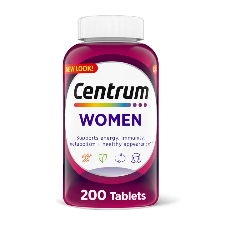 Centrum Multivitamin for Women 120 / 200 Tablets (EXP: 01/2026) | Lazada PH