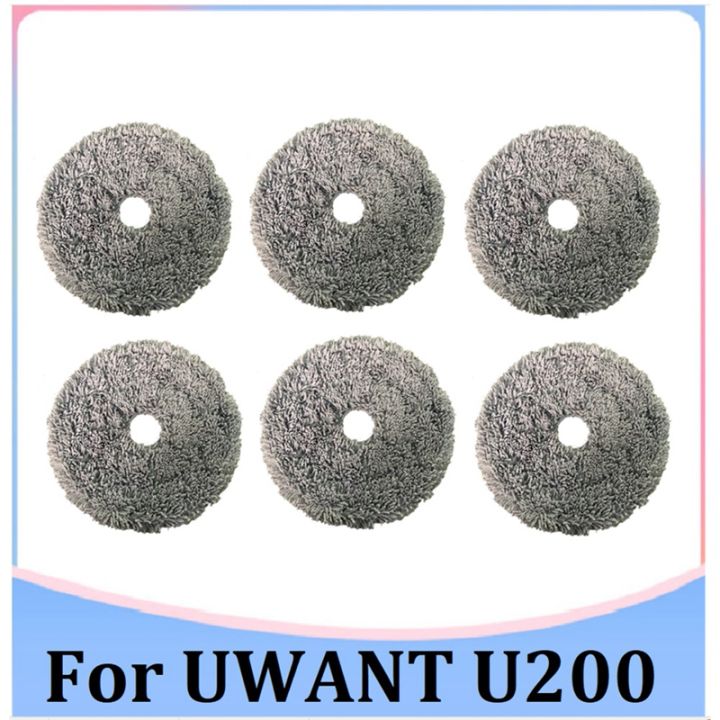 Washable Mop Cloth for UWANT U200 Robotic Vacuum Cleaer Replacement ...