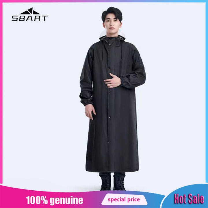 SBART เสื้อกันฝนเต็มรูปแบบยาวกันฝนสำหรับผู้ชายผู้หญิง,เสื้อกันฝนรักษา ...