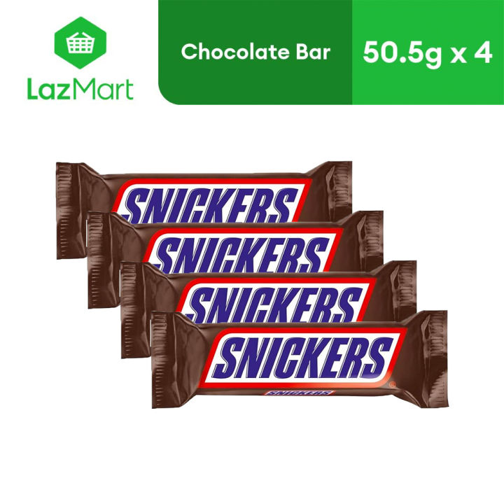 Snickers 50.5g - Pack of 4 | Lazada PH