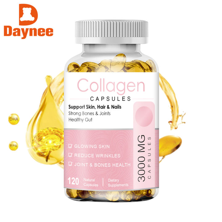 Daynee Collagen Capsule Skin Whitening Anti Aging Collagen Glow ...