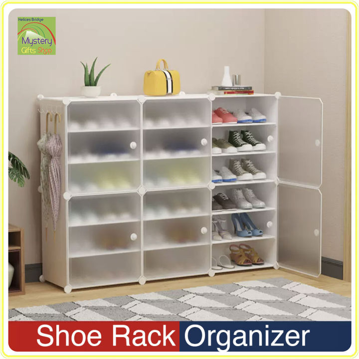 🌈 Shoe Rack DIY Multi-Storey Creative Convenient Space Save Slipper ...