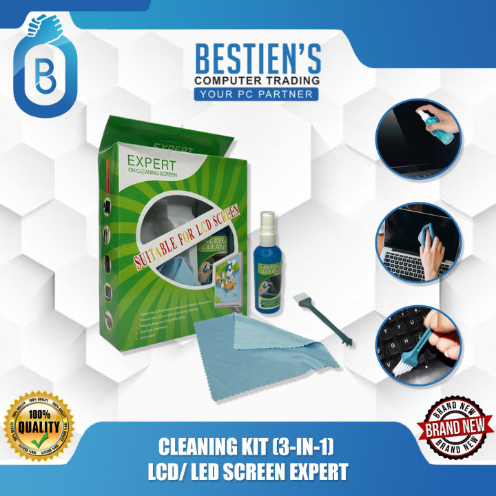 CLEANING KIT (3-IN-1) LCD/ LED SCREEN EXPERT | Lazada PH