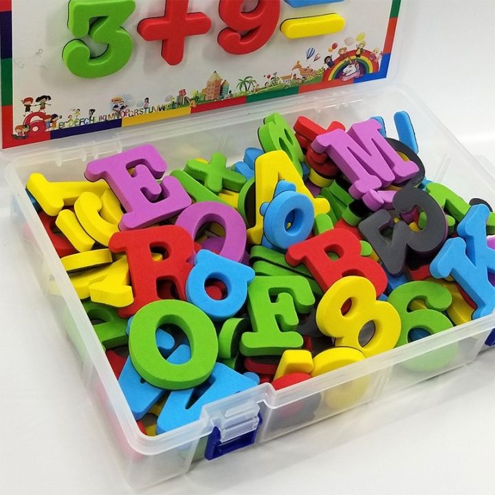 Magnetic Alphabet and Numbers Educational Toy Letters Spellings ...