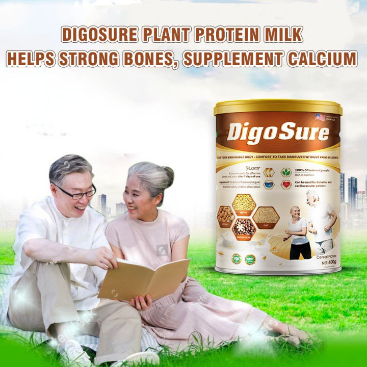DIGOSURE NUT COLOSTRUM Vanilla MILK FOR BONES AND JOINTS SUPPORT 400G ...