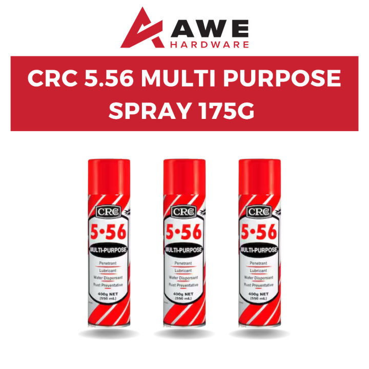 CRC Multi Purpose Lubricant Spray 5-56 WSP-175g N5028 Semburan Pelincir ...