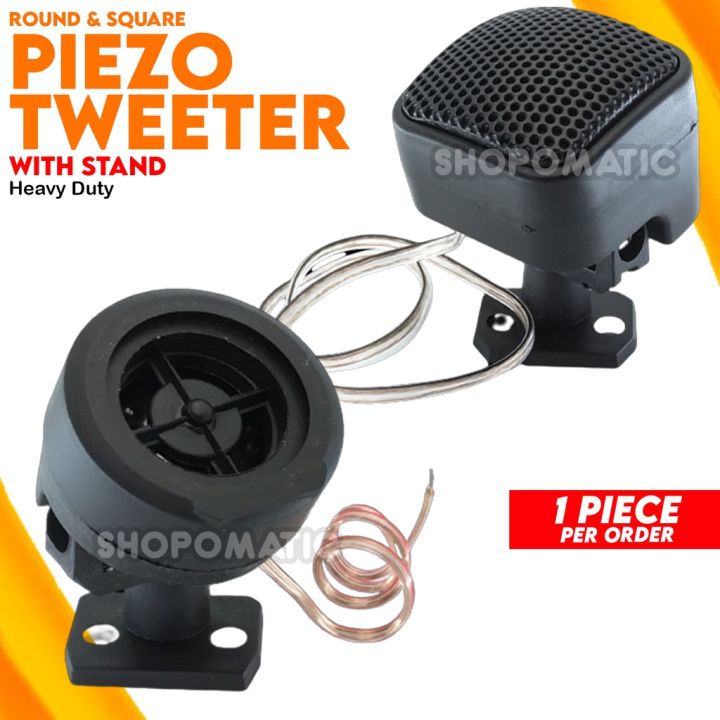 Welcome SMALL TWEETER PIEZO WITH STAND (PER PC) | Lazada PH