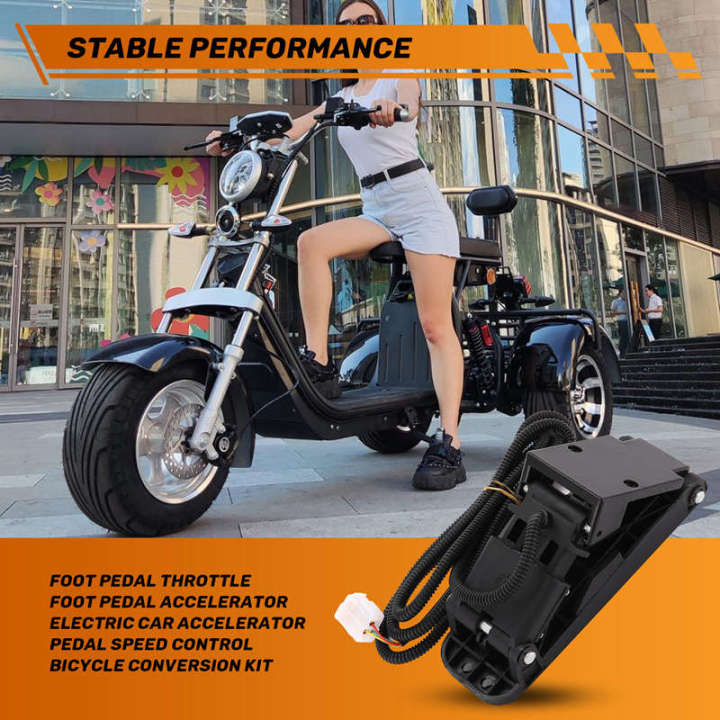 Foot Pedal Throttle Foot Pedal Accelerator Electric Car Accelerator ...