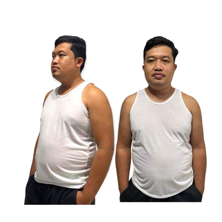 all plain white sando for men | Lazada PH