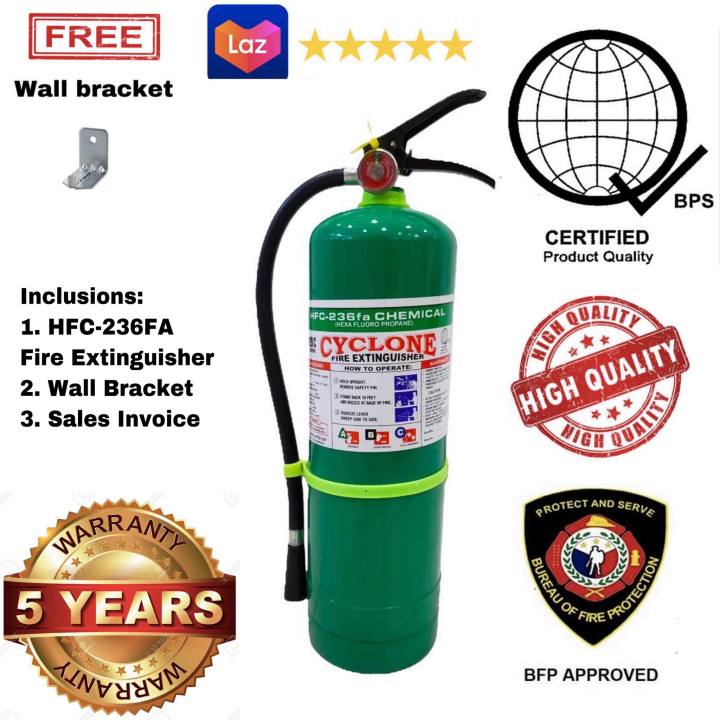 Fire Extinguisher HFC 236 FA 20lbs HFC-236 with free wall bracket ...