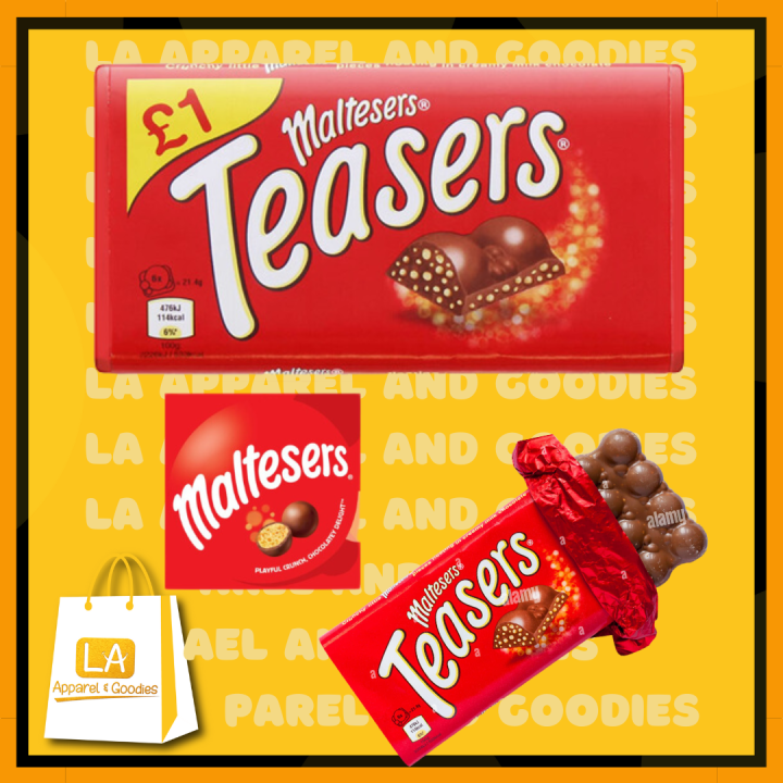 Maltesers Teasers Bar Chocolate 100g from UK | Lazada PH