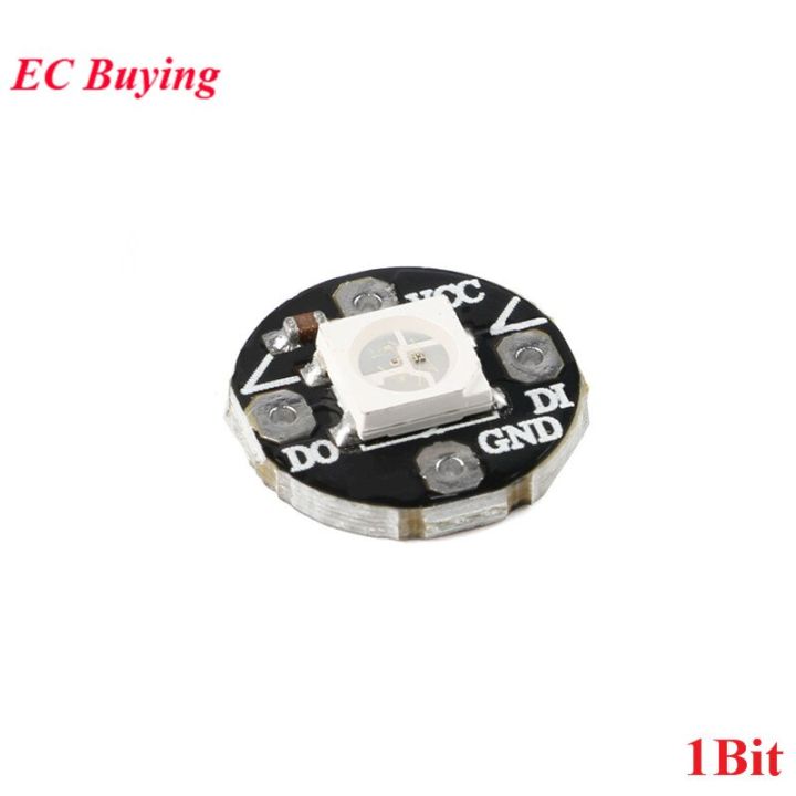 WS2812 WS2812B 1 2 4 7 9 16 25 32 64 Bit WS 2811 5050 RGB LED Lamp ...