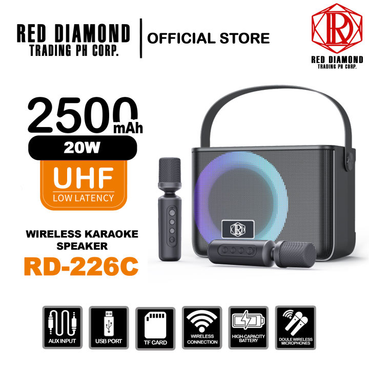 BEYOND TECH RD-226 Bluetooth audio wireless outdoor speaker portable ...