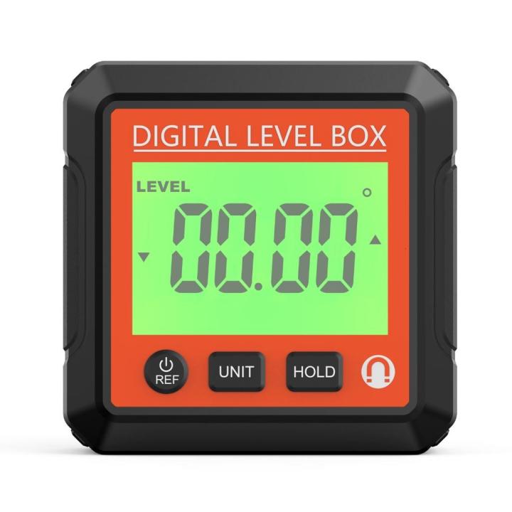 Digital Level Angles Gauge Mini Angles Finder Level Box Magnetic Base ...