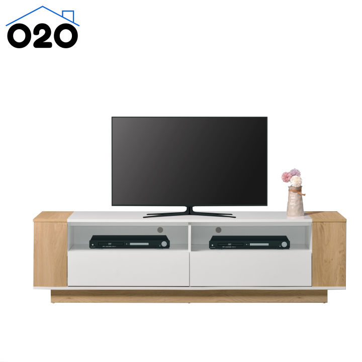 [O2O] KAYLA Low TV Unit/ 6 ft TV cabinet TV rack TV console TV unit ...