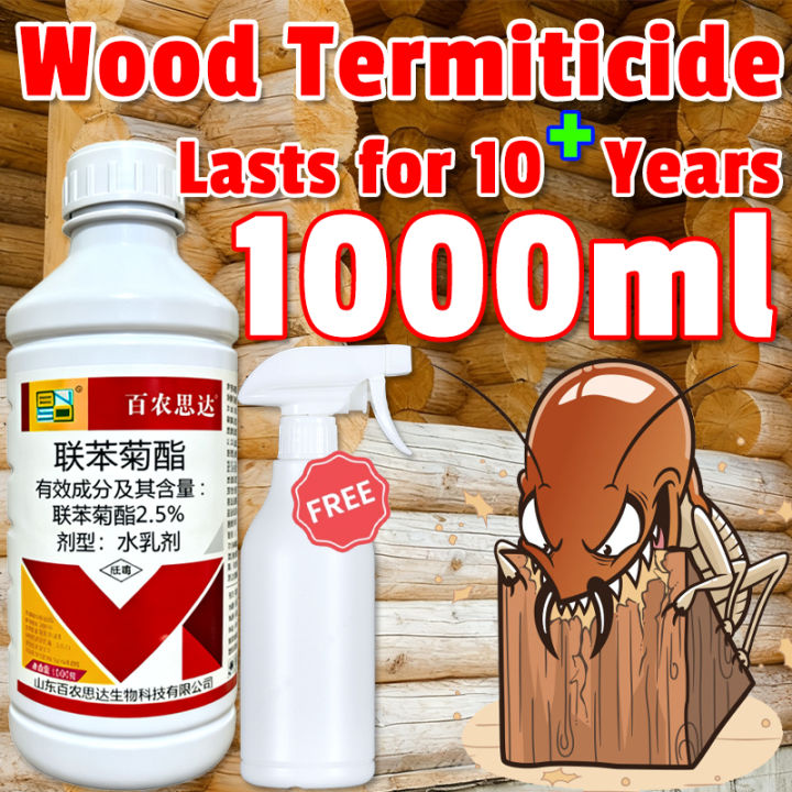 1000ml Anay termite killer for wood Bukbok killer for wood Free spray ...