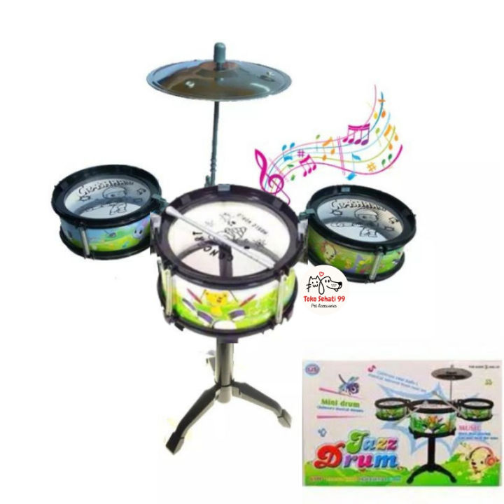 Mainan ALAT MUSIK Anak JAZZ DRUM Mainan | Lazada Indonesia