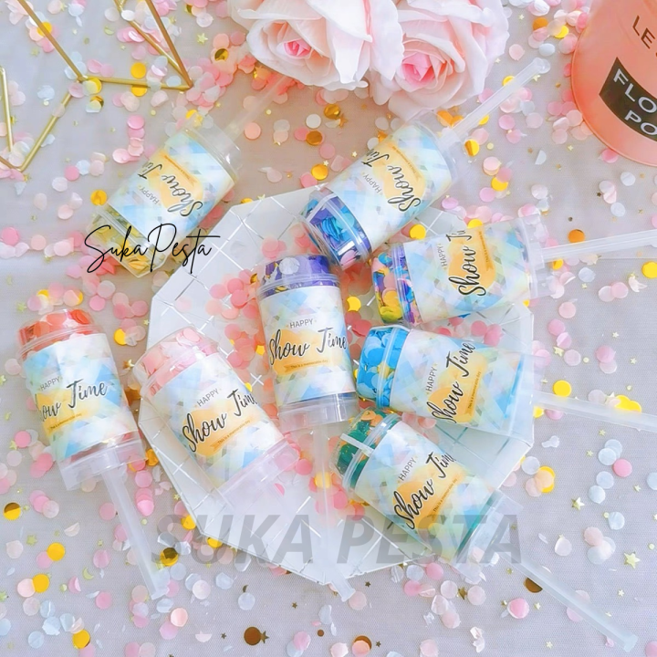 Push Pop Confetti / Party Popper Mini / Confetti Popper / Konfeti ...