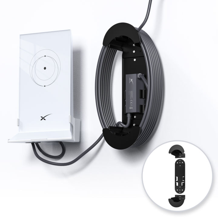 [gjeli] EDUP Starlink Cable storage bracket Mounting Kit ABS Stability ...