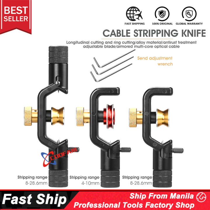 ACS-2 Fiber Optic Cable Stripper Longitudina&Transverse Armoured Wire ...