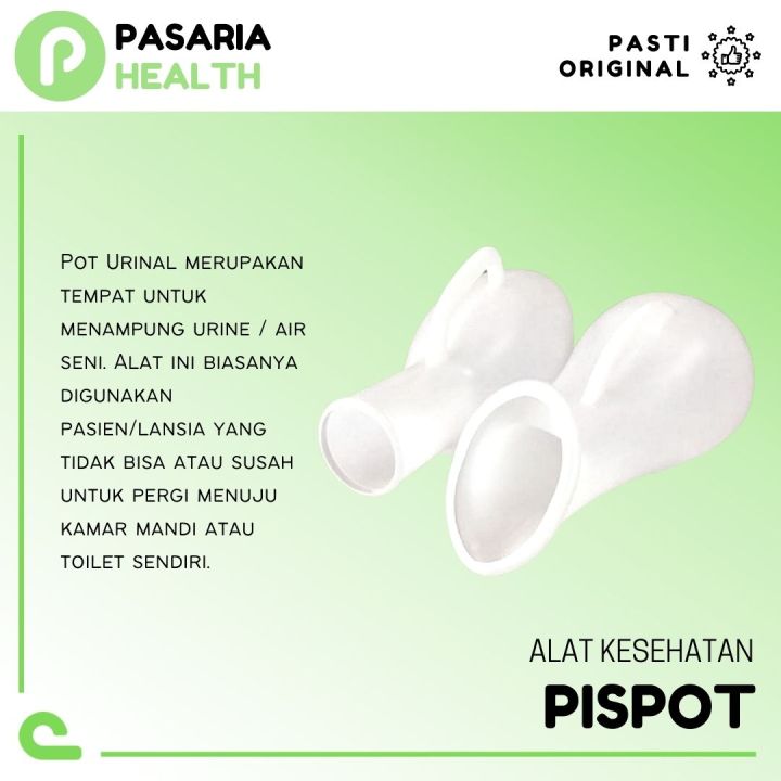 PISPOT DEWASA/Tempat Pipis/Kencing/Urine/Urin/Urinal Plastik Laki-Laki ...