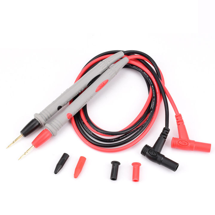 1 Pair Universal Multimeter Test Probes Tips Measuring Device Pins ...
