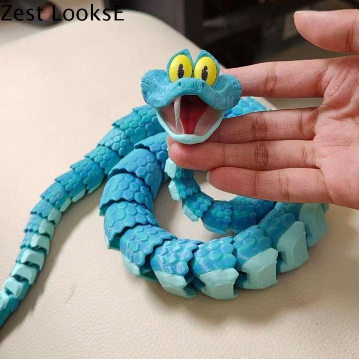 ZEST LOOKSE Articulated Poseable Snake 3D Printed Snake Gary Snake ...