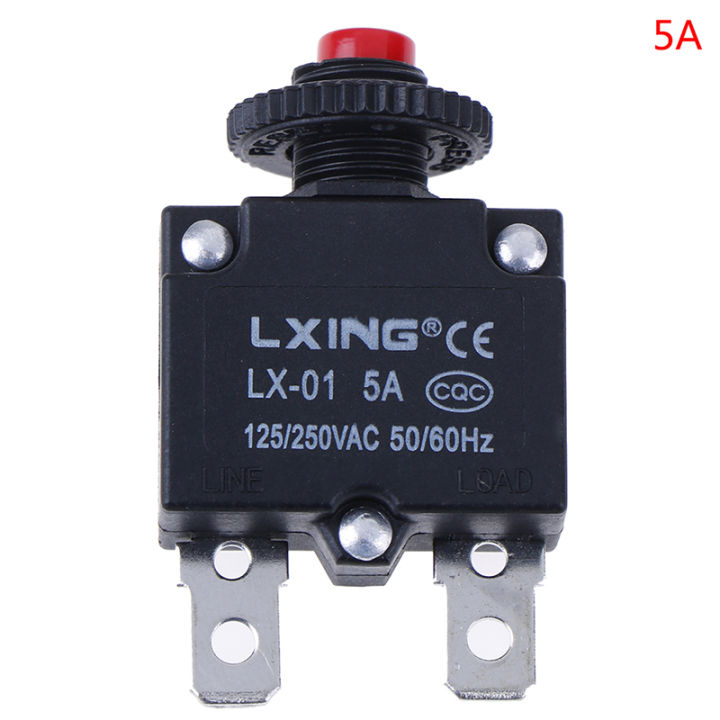 Ministar Circuit Breaker Overload Protector Switch Fuse 3A 4A 5A 6A 8A ...