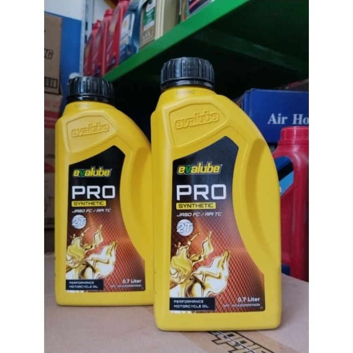 EVALUBE OLI SAMPING MOTOR 2T PRO 0,7 L 100%ORI | Lazada Indonesia