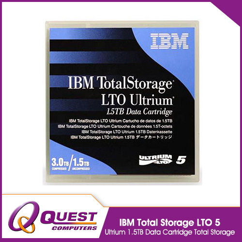 IBM Total Storage LTO 5 Ultrium 1.5TB Data Cartridge Total Storage ...