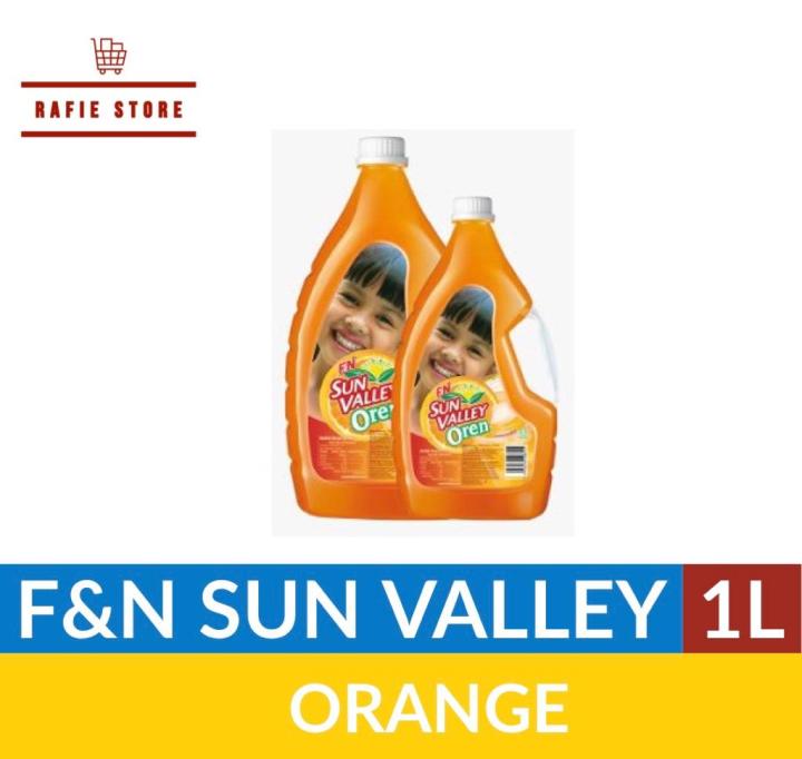 Sunvalley F&N Cordial Orange 1 Litre | Lazada
