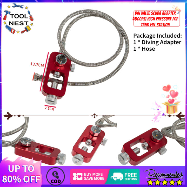 Tool Nest DIN Valve Hydraulics Adapter Adapter High Inflation PCP ...