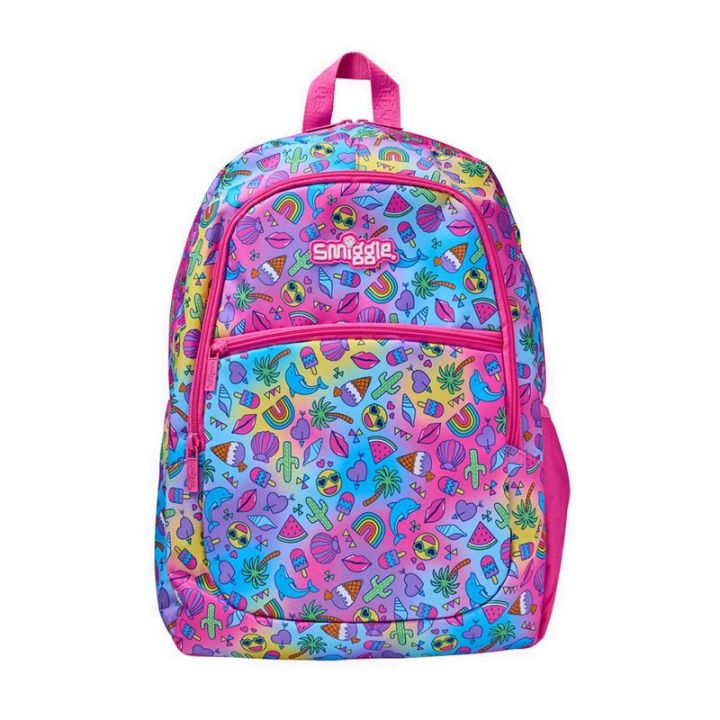 Smiggle Wonder World Classic Lite Backpack - IGL444548MIX | Lazada ...