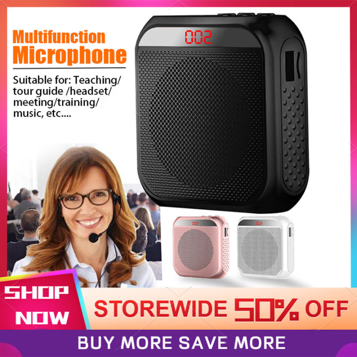 Bluetooth Portable Loud Speaker with Microphone Little Wireless ...