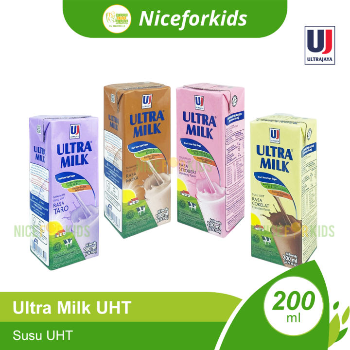 Ultra Milk UHT 200ml / Susu UHT Fresh Milk (1 pcs) | Lazada Indonesia