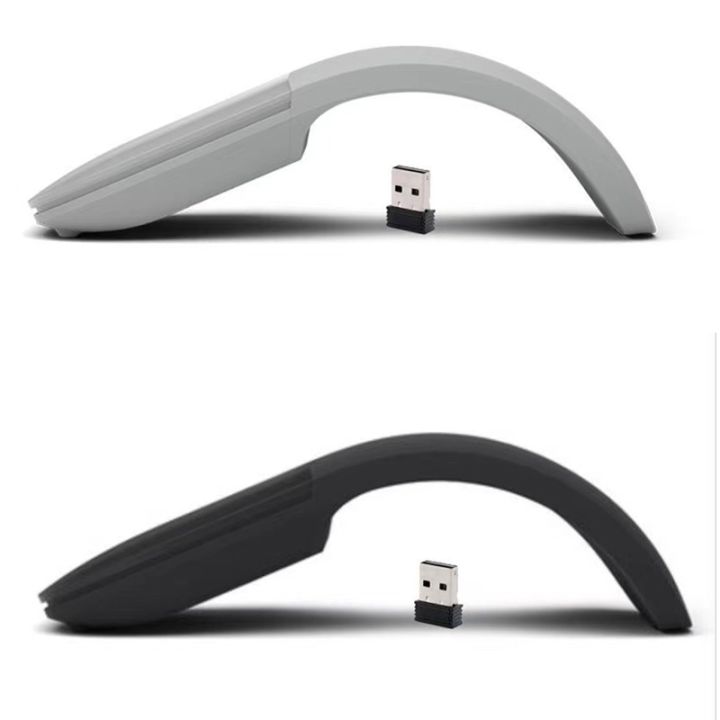 [VET Store] ExclusiveWireless Mouse Foldable Arc Touch Mause Ultra-Thin ...