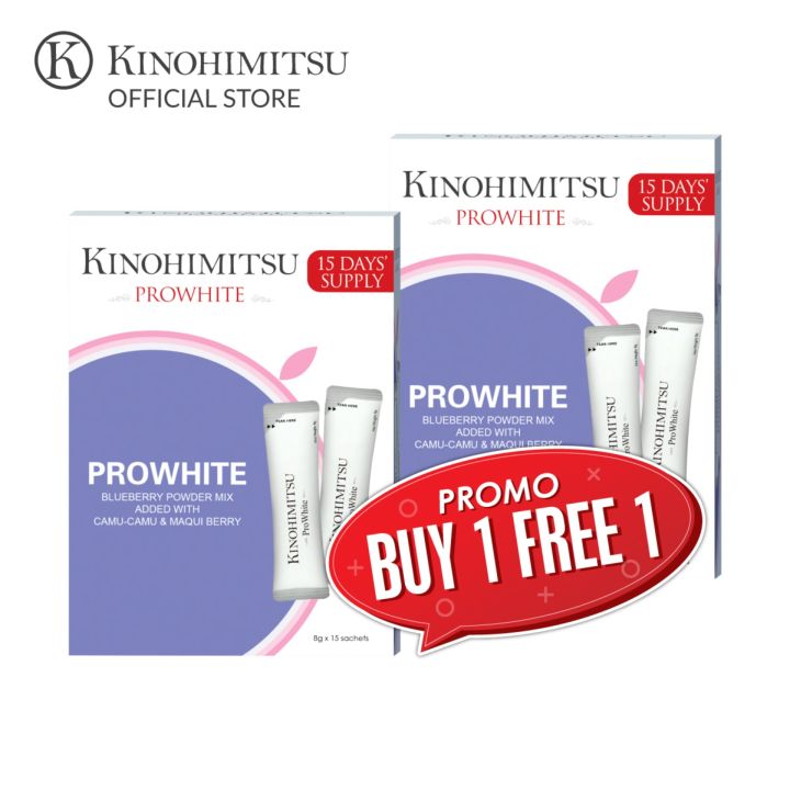 Kinohimitsu ProWhite 15s [Buy 1 Free 1] *Whitening* | Lazada
