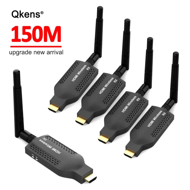 150m Wireless HDMI Video Transmitter and Receiver Extender TV Stick ...