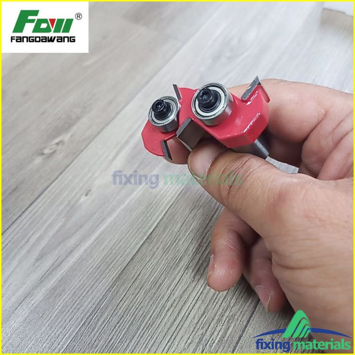 Mũi phay gỗ đào (có bi) cốt 12 ly (mũi router, dao phay gỗ, mũi soi gỗ ...